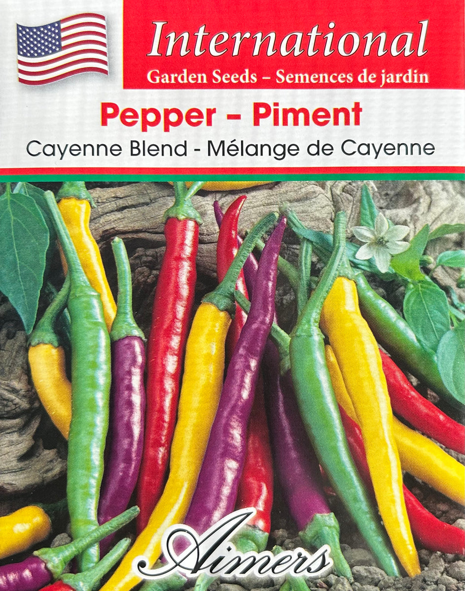 Pepper - Cayenne Blend (Seeds) – Sunset Nursery