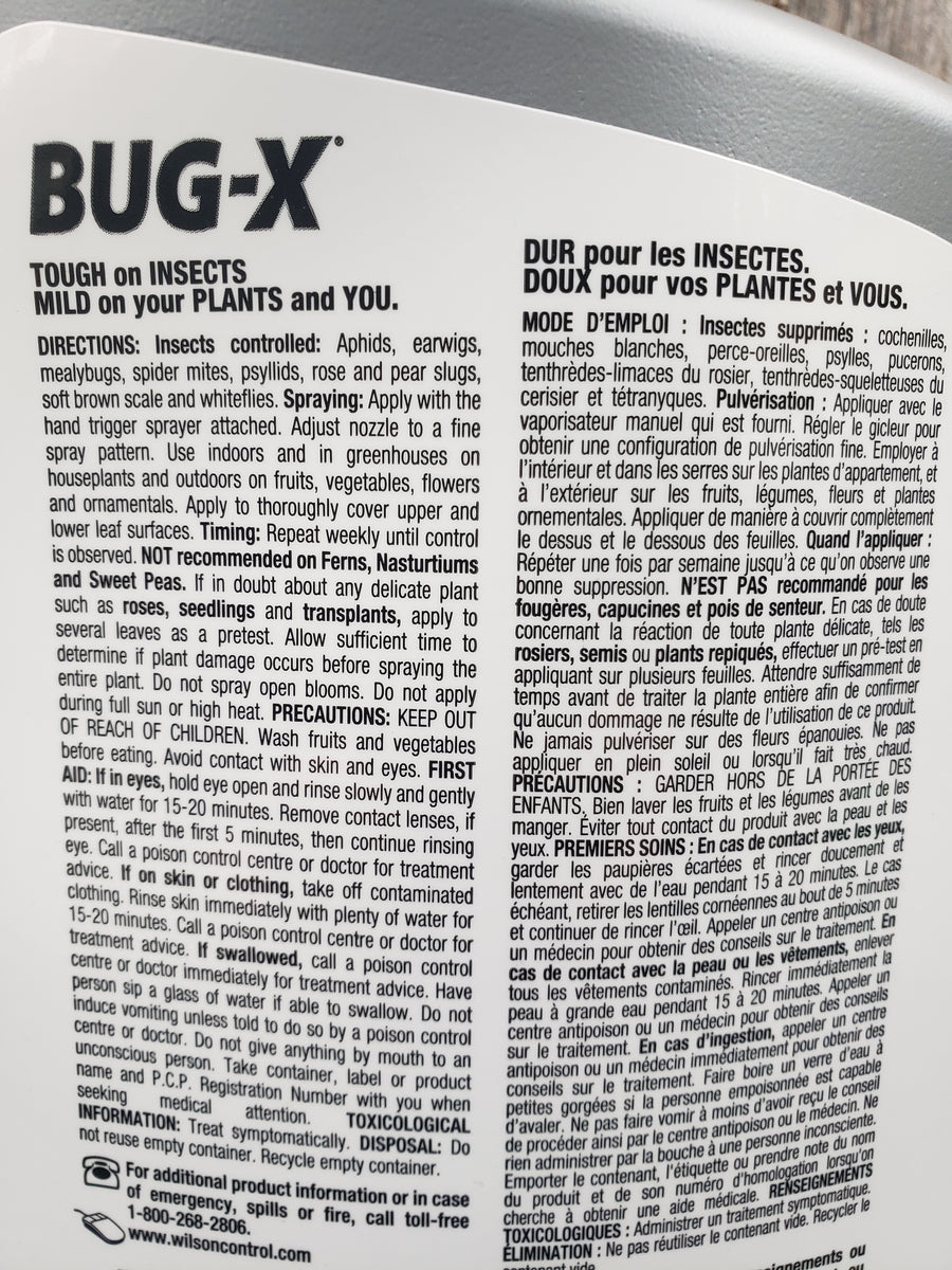Wilson Bug-X Insect Spray RTU 1L – Sunset Nursery